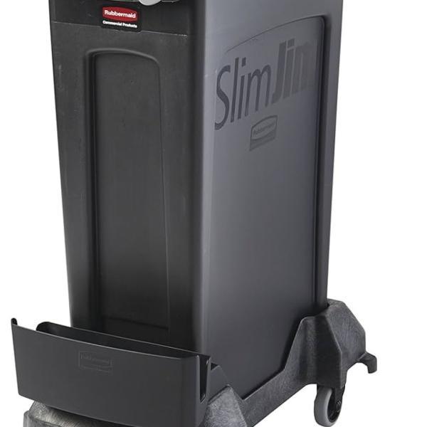 Slim Jim® Single-Stream Cleaning Cart Kit, Black